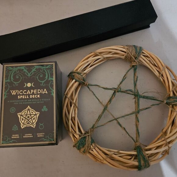 Art | Wiccan Bundle Wiccapediaspell Deck New Pentagram Chakra Pyamids ...